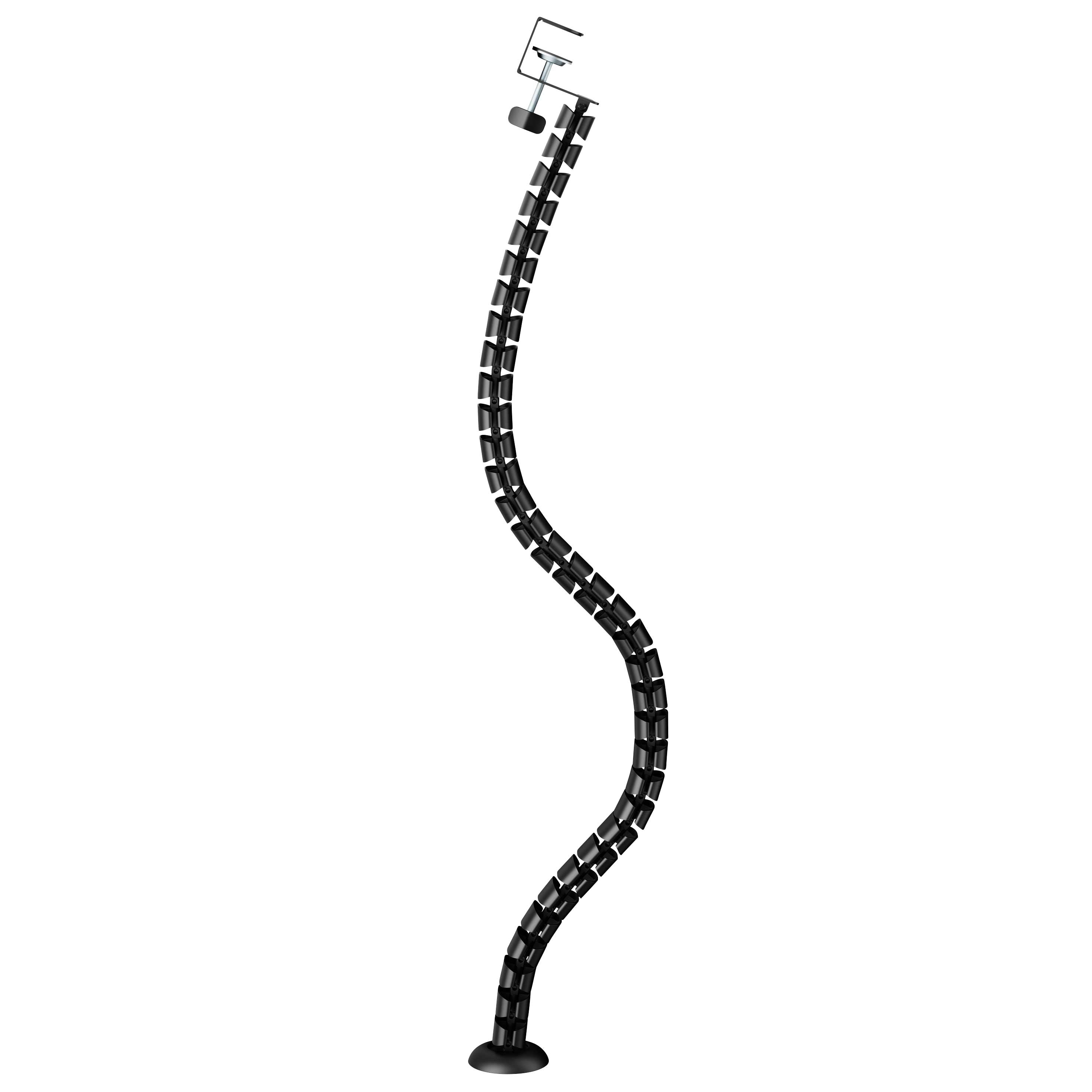 Standing Desk Flexible Cable Management System, Clamp-On - DH274