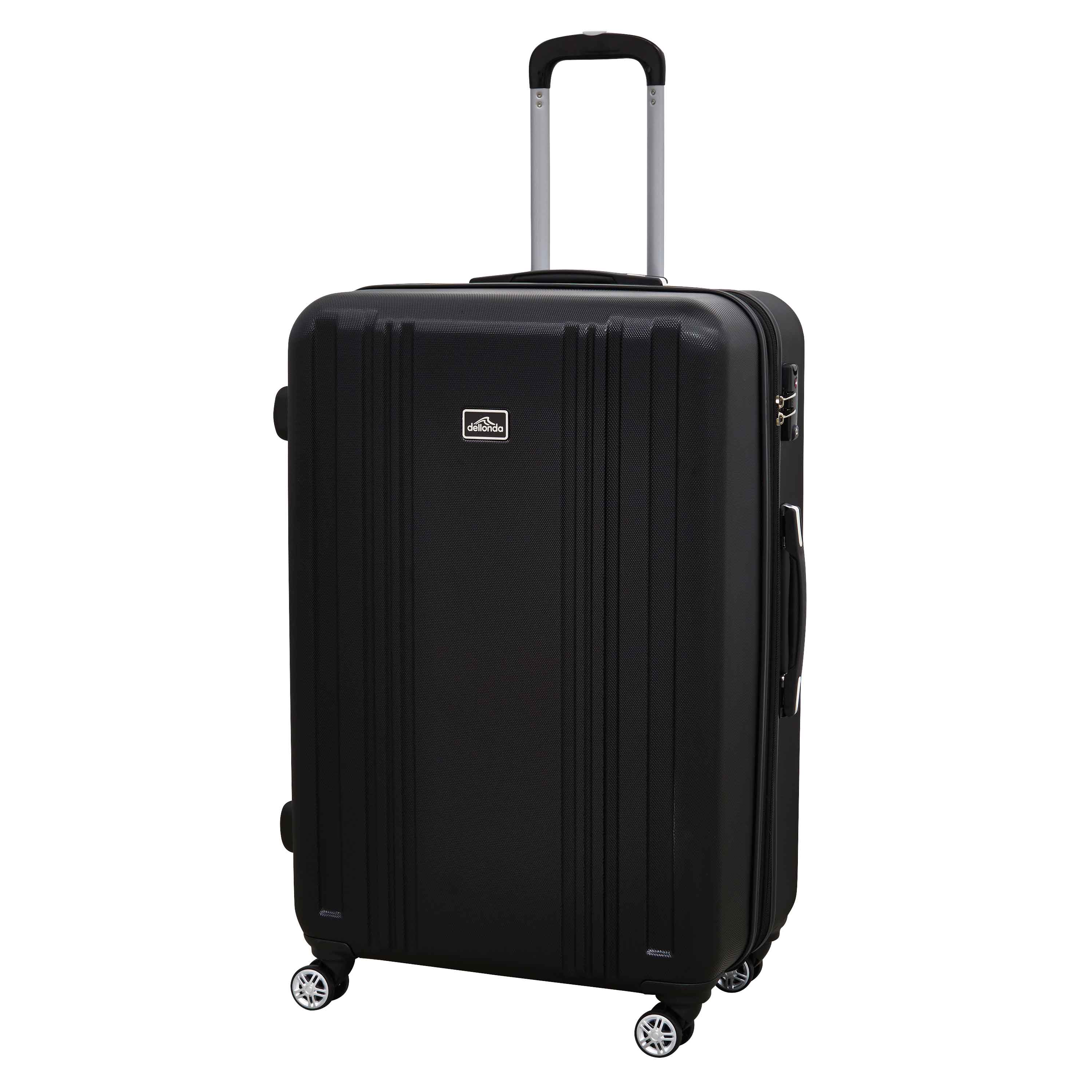 DL11 - 3 Piece Lightweight Luggage Suitcase Set with ABS Shell, Spinner ...